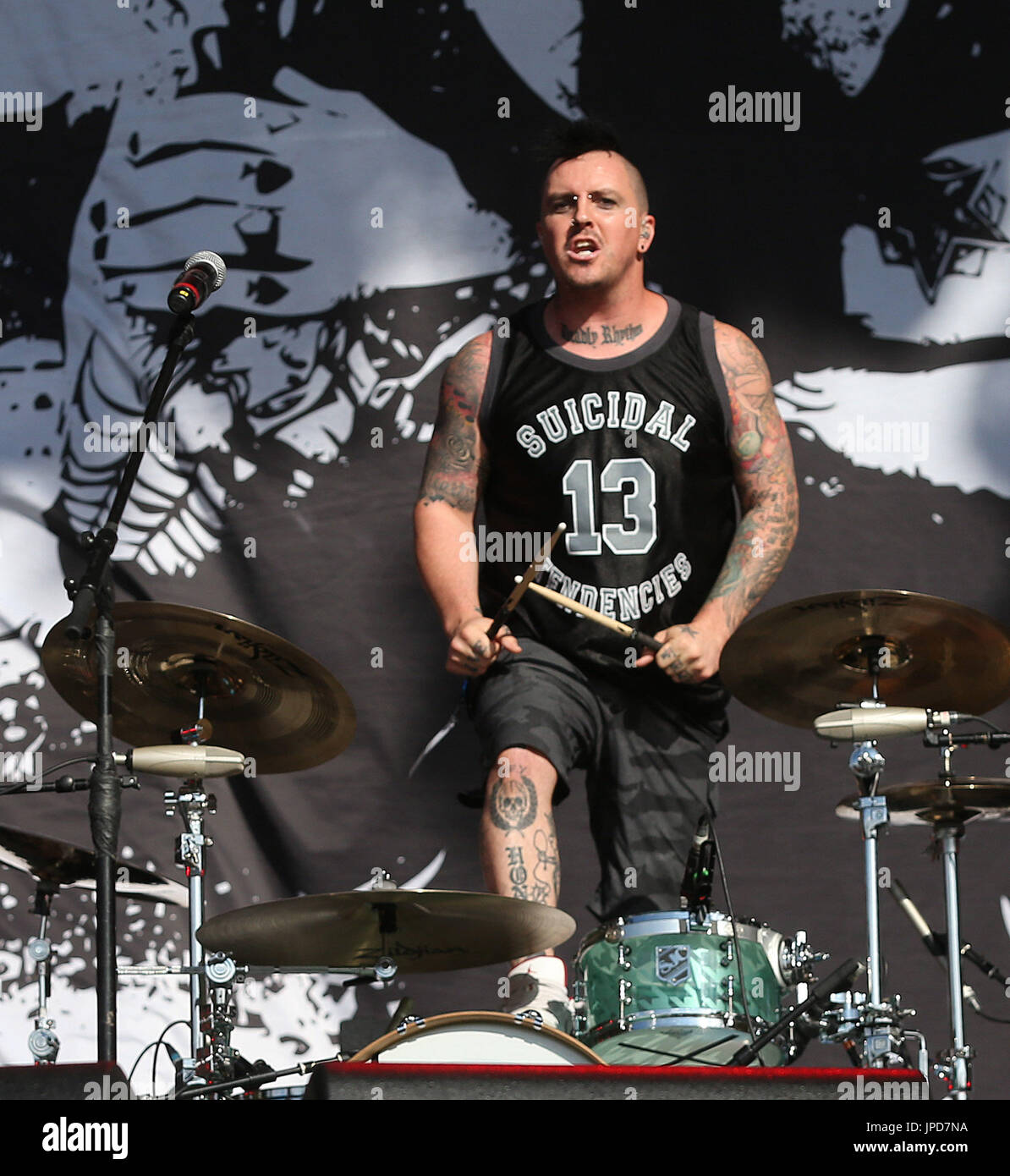 Rancid PERFORM at BST Featuring: Rancid, Branden Steineckert Where ...
