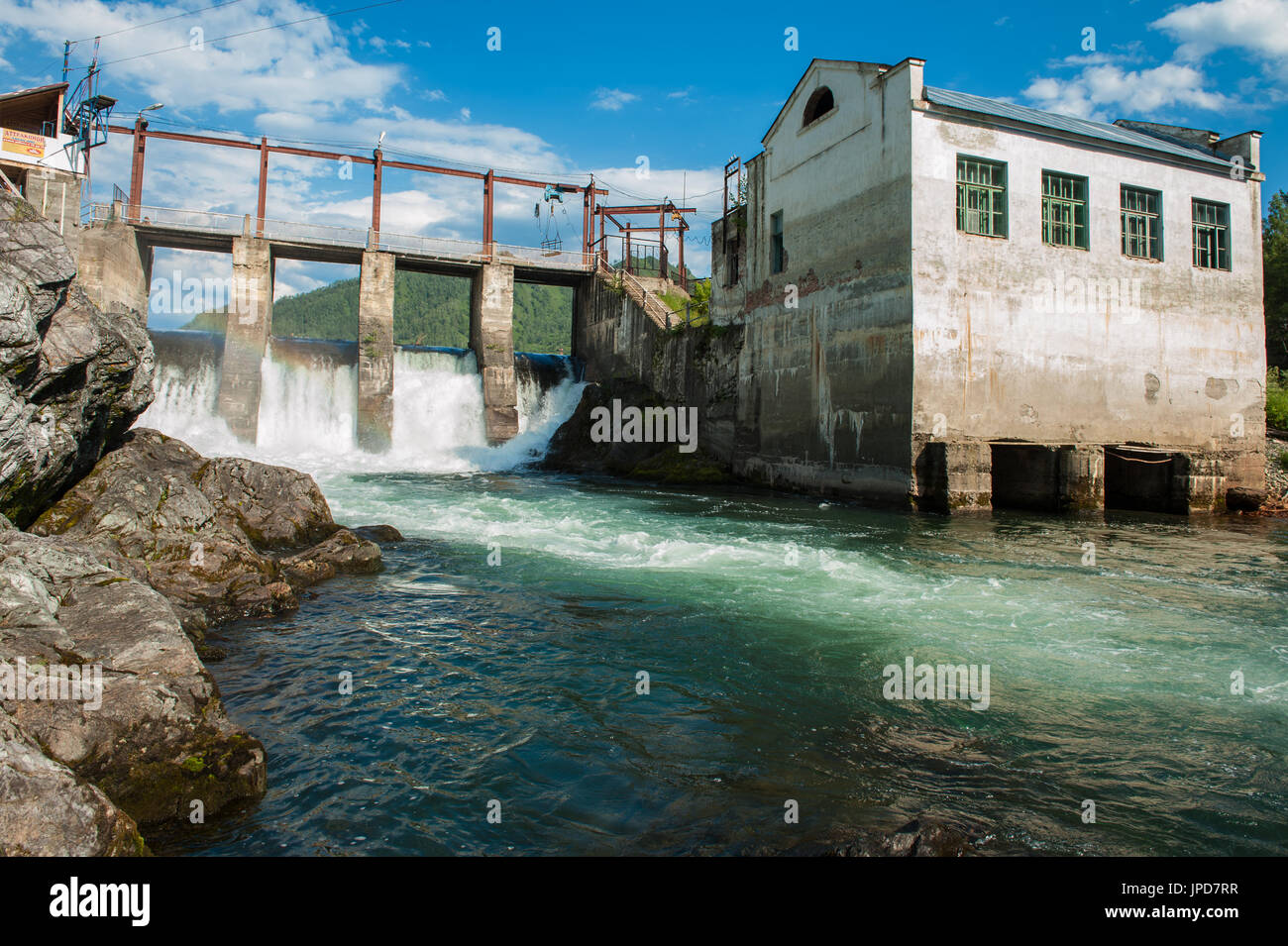 Hydro power station Stock Photo - Alamy