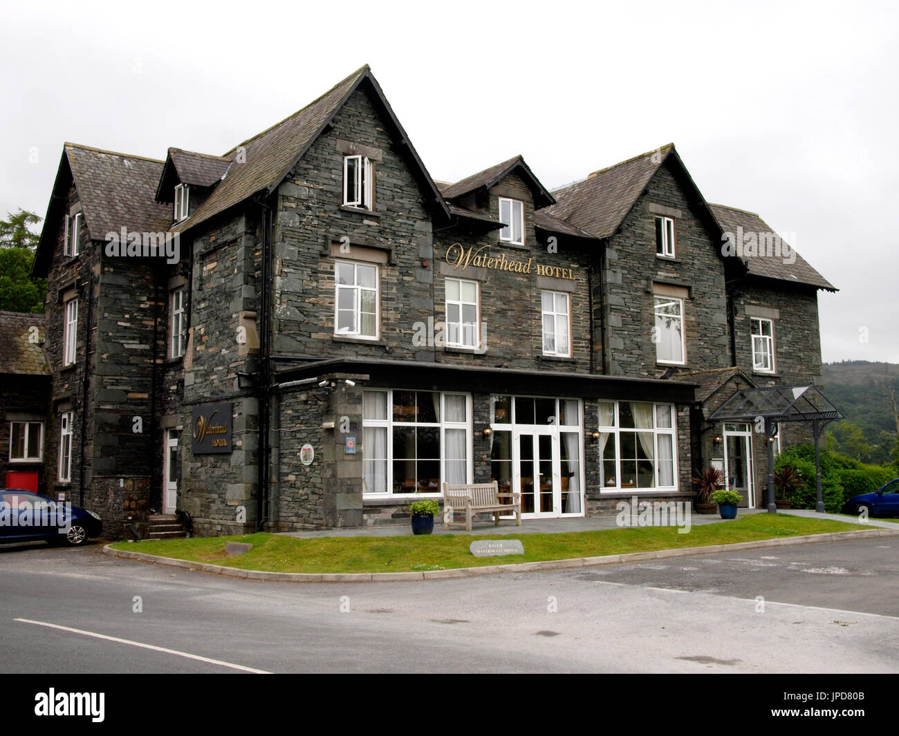 Waterhead Hotel, Coniston, The Lake District, Cumbria, UK Stock Photo ...