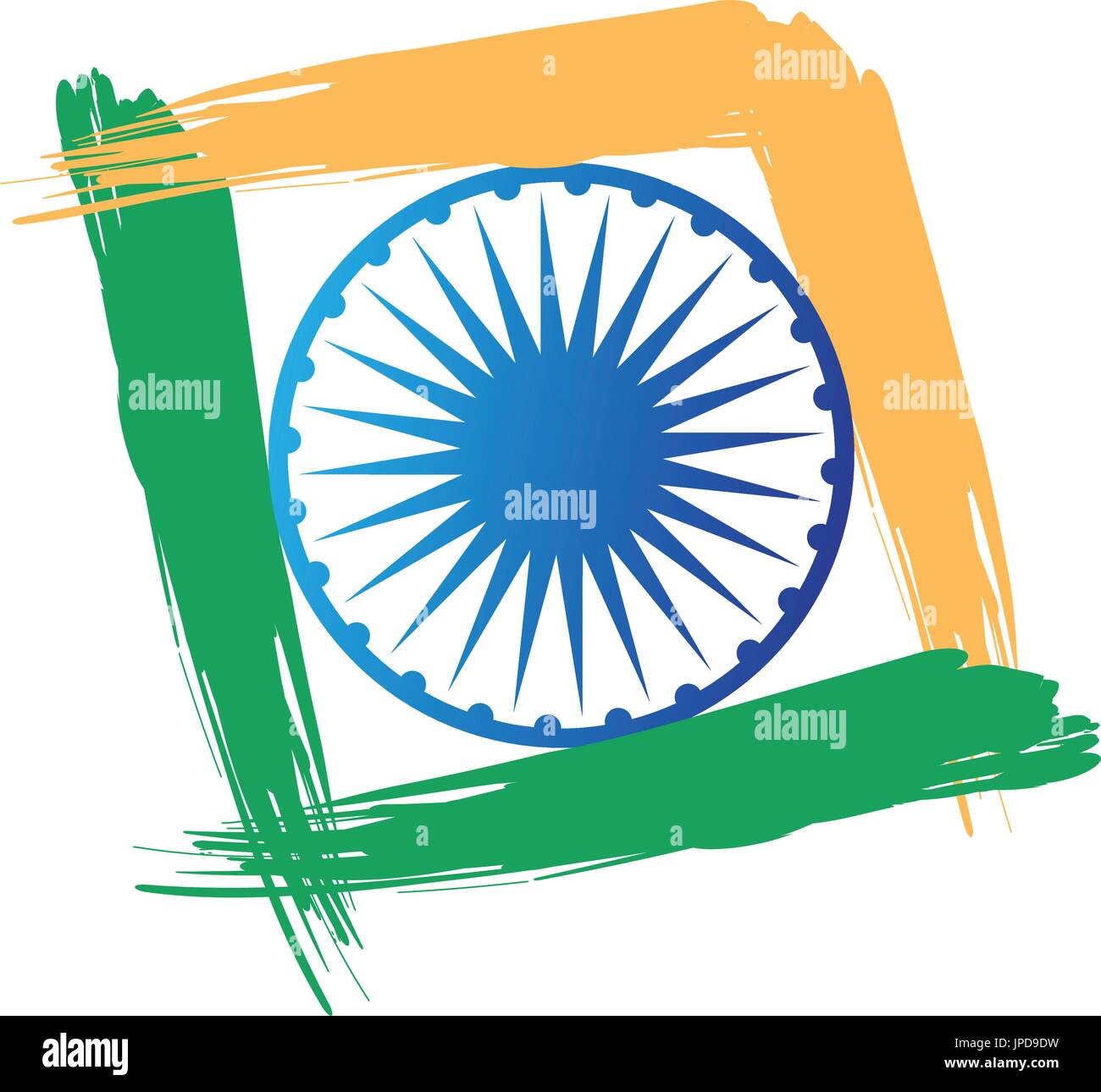 Flag of India Stock Vector Image & Art - Alamy