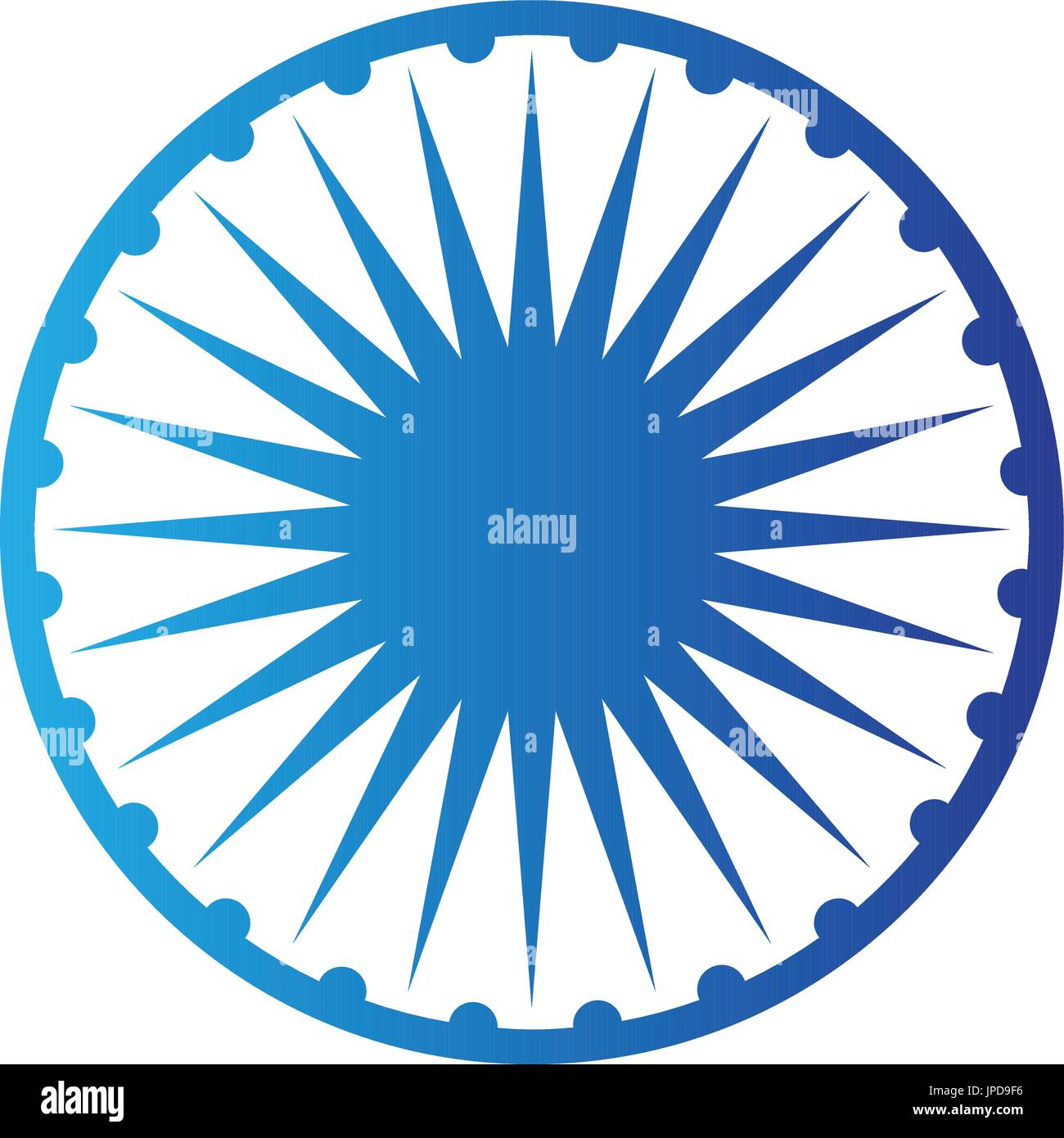 Emblem of the flag of India Stock Vector Image & Art - Alamy