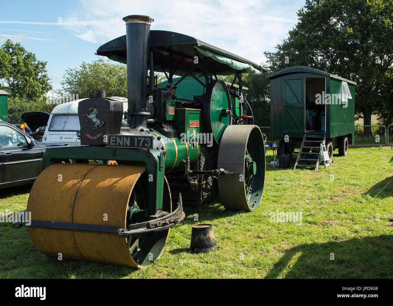Vintage Steam engine at Ringmer Steam and country show 2017 Stock Photo ...