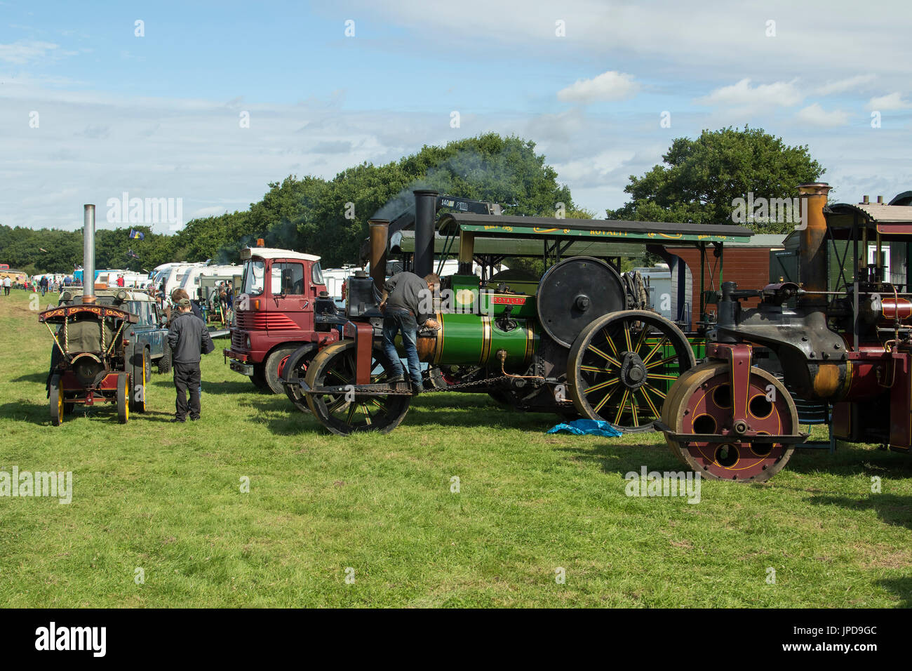 Vintage steam roller hi-res stock photography and images - Alamy