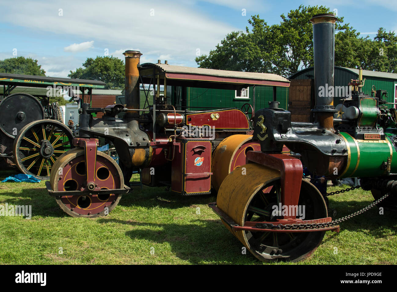 Classic old vintage steam roller engine hi-res stock photography and ...