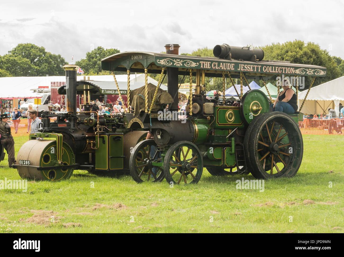 Vintage Steam Engines at Ringmer Steam and Country Show Stock Photo - Alamy