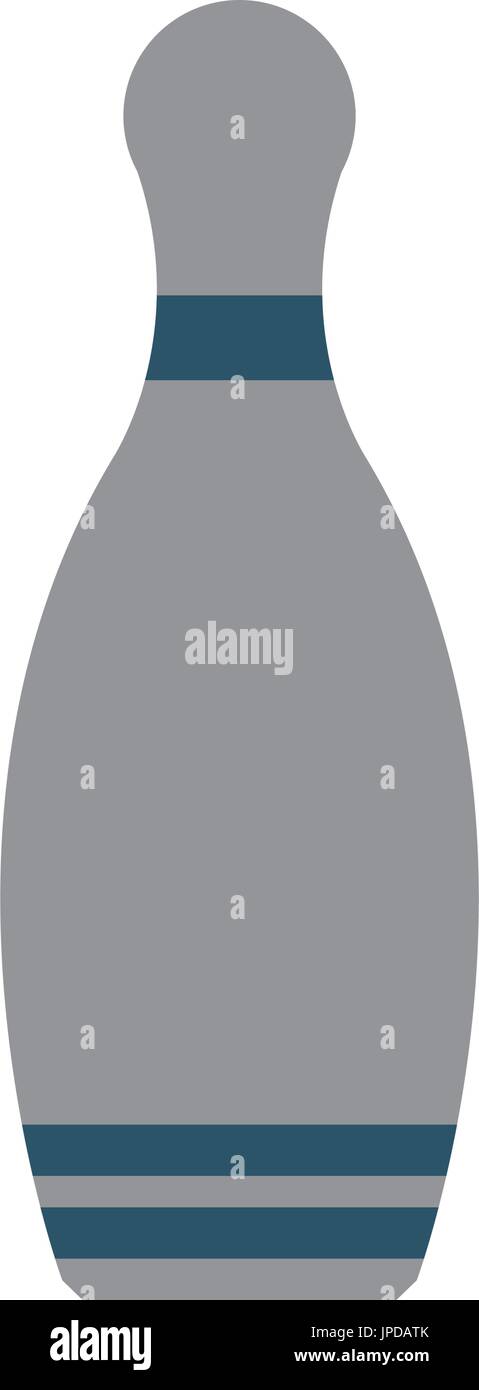 bowling pin tool sport object game Stock Vector Image & Art - Alamy