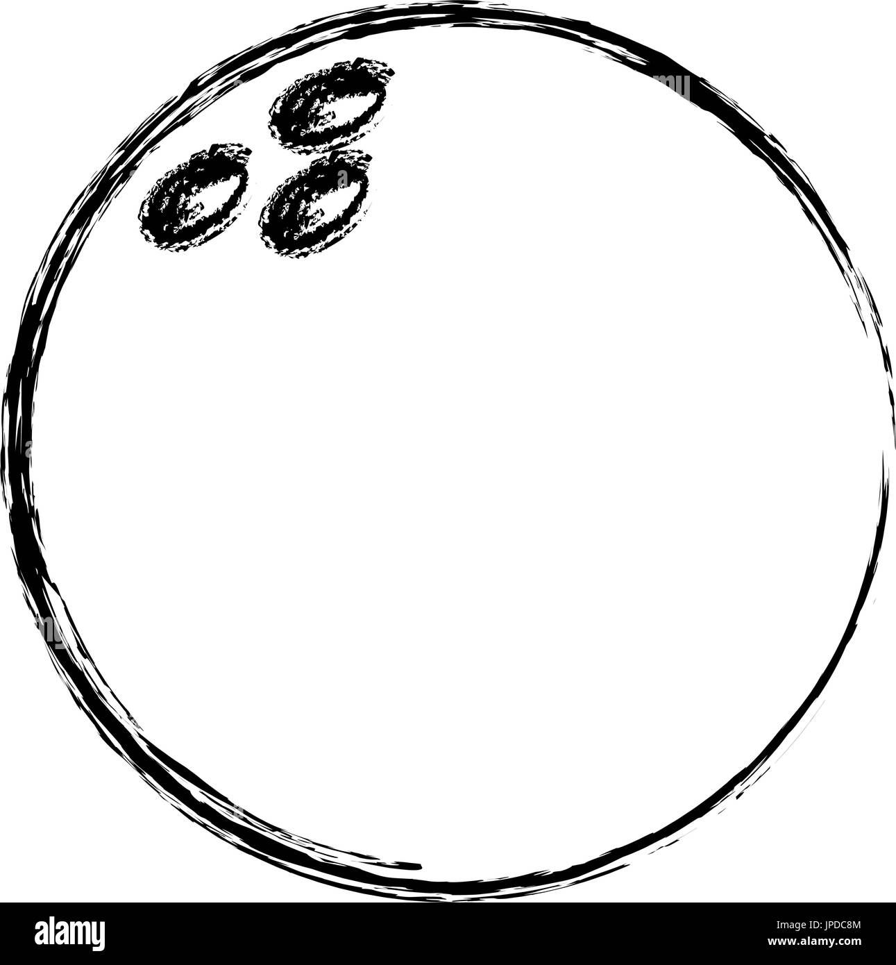 bowl ball game sport tool object Stock Vector Image & Art - Alamy