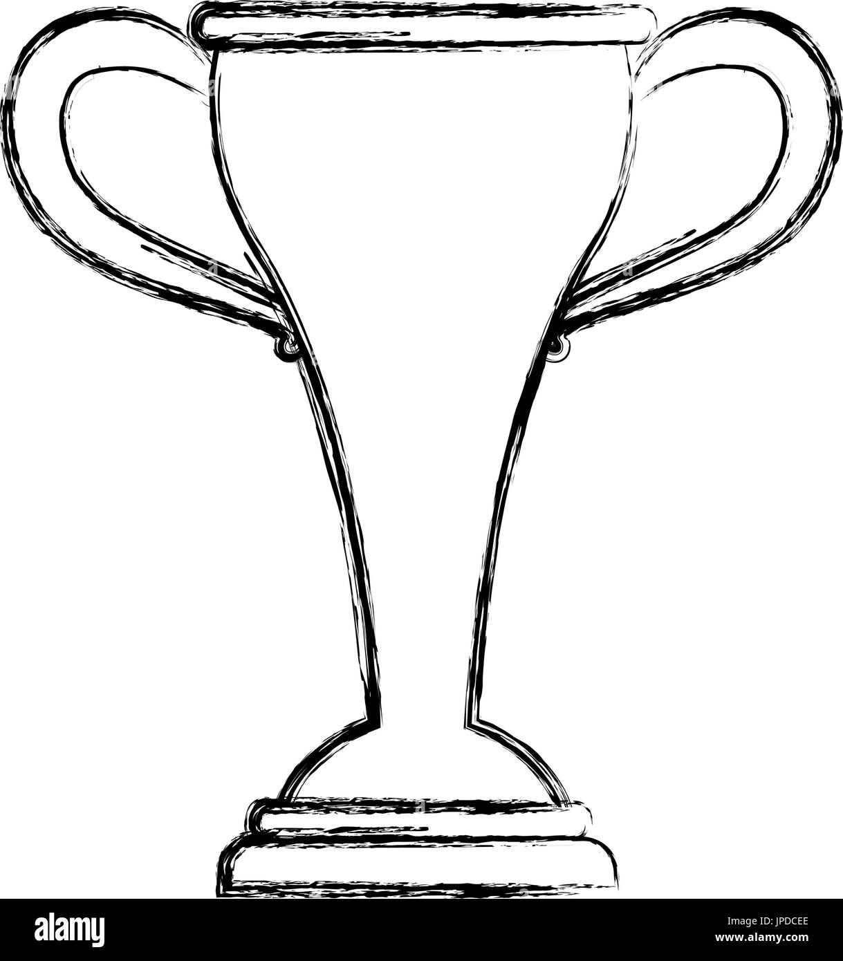 Trophy cup empty winner Stock Vector Images - Alamy