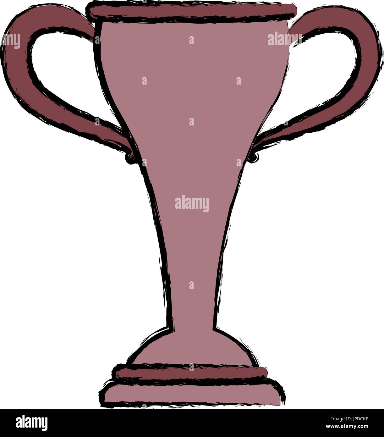 sport trophy championship winner symbol Stock Vector Image & Art - Alamy