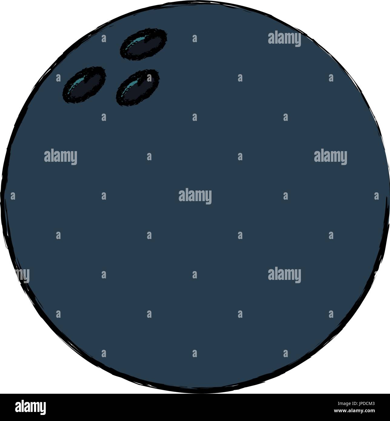 bowl ball game sport tool object Stock Vector Image & Art - Alamy