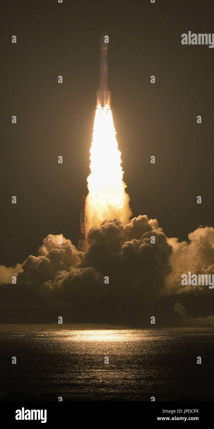 Japan launches an H-2B rocket from the Tanegashima Space Center in ...
