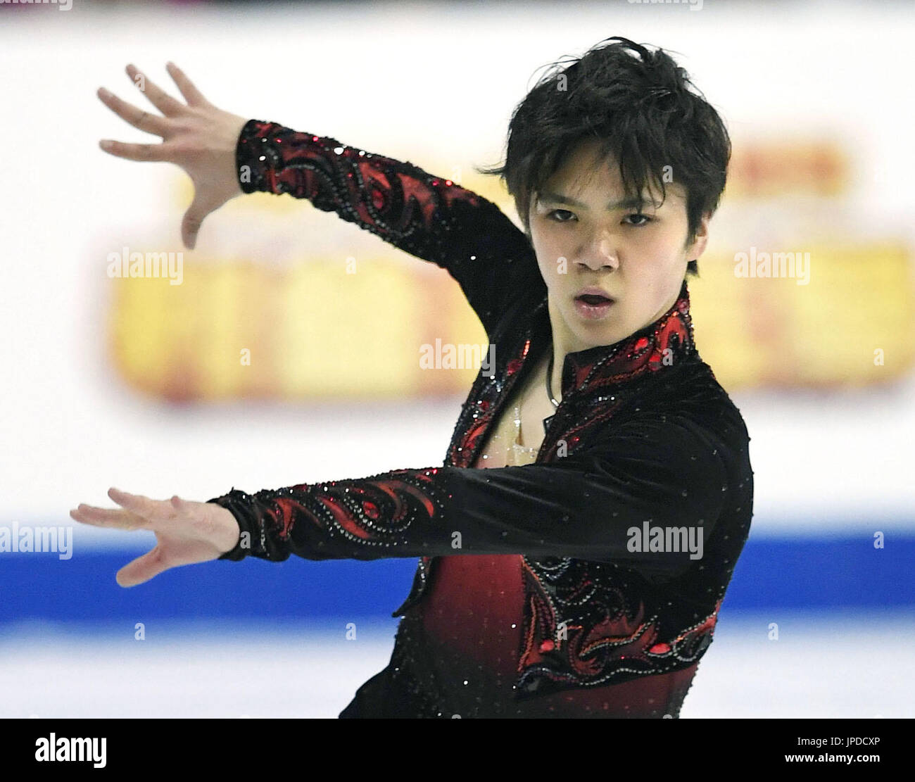 Japan's Shoma Uno performs in the free skate during the Grand Prix Final in Marseille on Dec. 10 ...