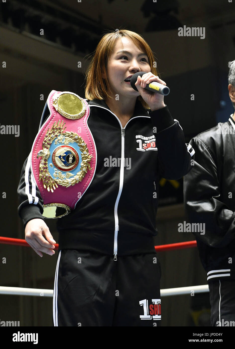 WBO female mini flyweight champion Kumiko Seeser Ikehara of Japan announces her retirement at ...