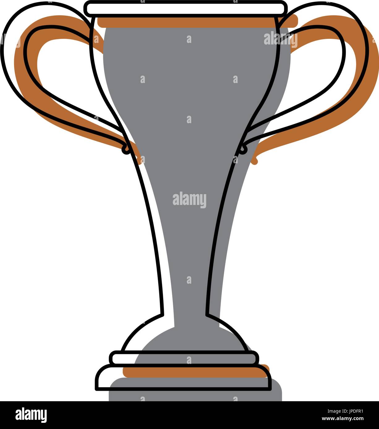 sport trophy championship winner symbol Stock Vector Image & Art - Alamy