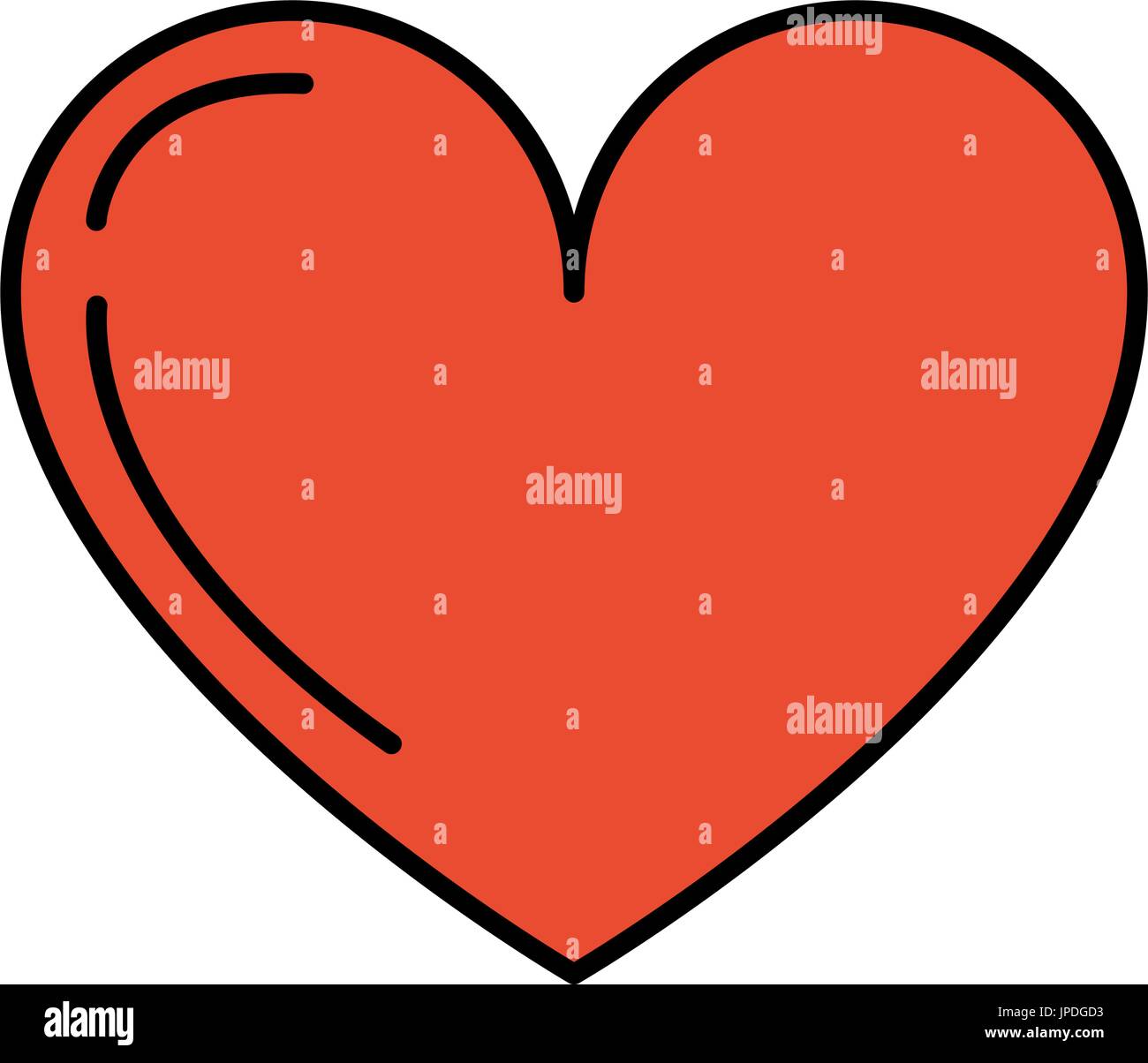 heart cartoon icon image Stock Vector Image & Art - Alamy