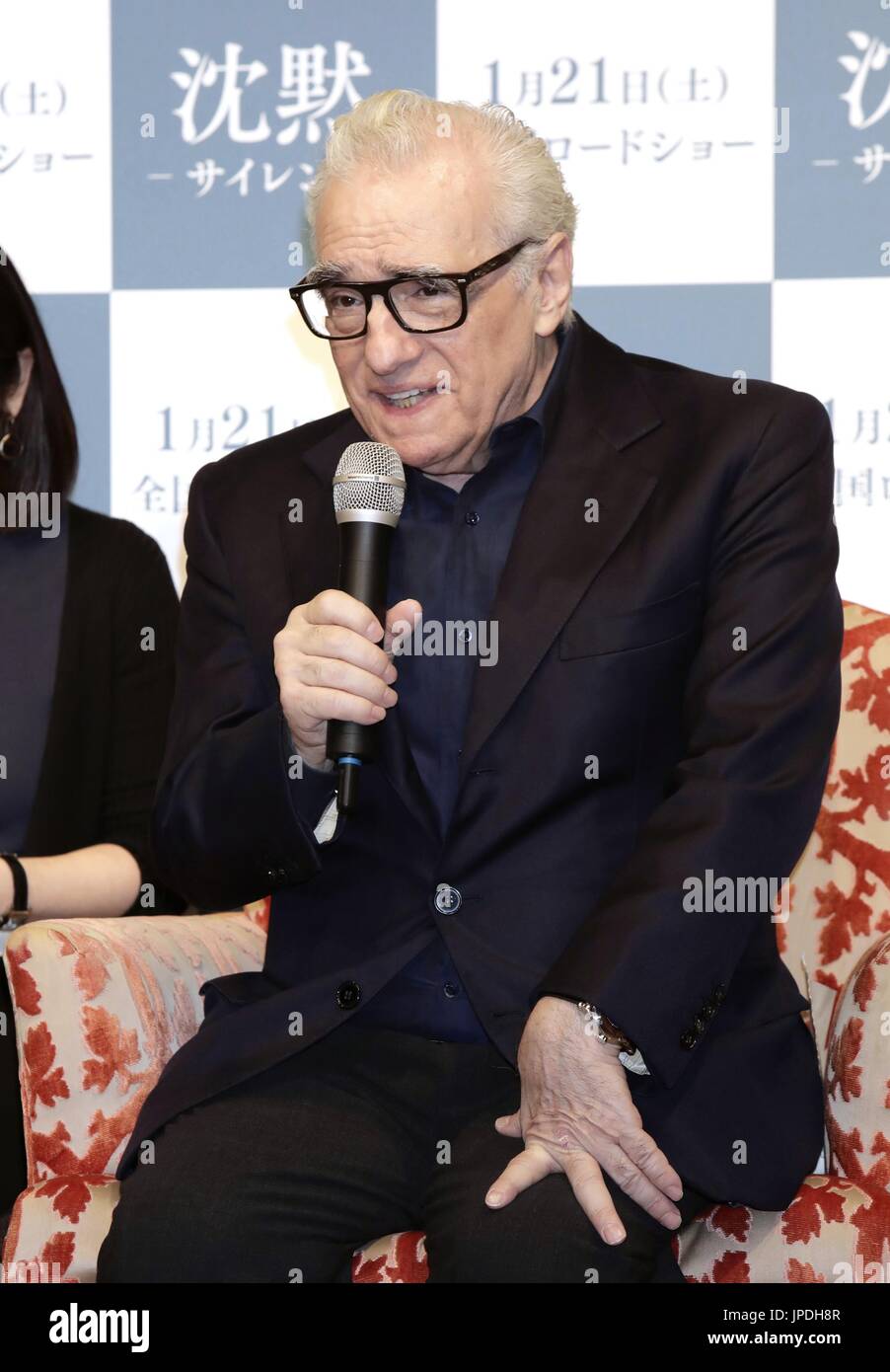 American film director Martin Scorsese attends a press conference at a ...