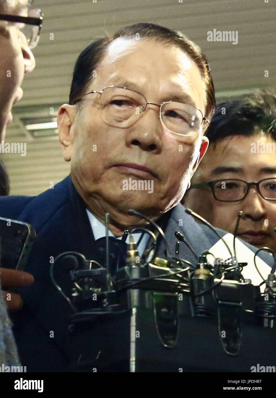 Kim Ki Choon, South Korea's former presidential chief of staff, speaks ...