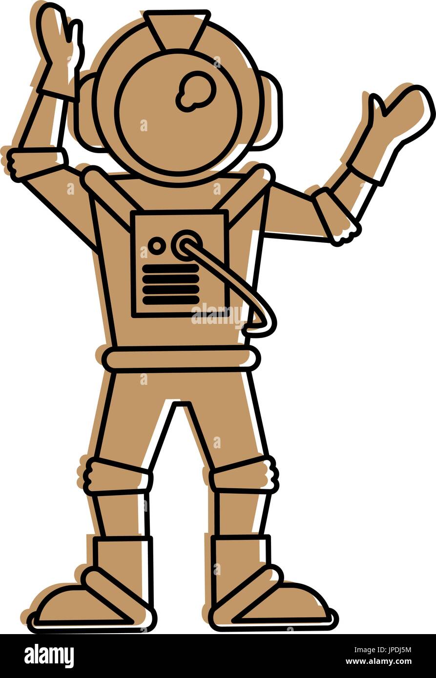 astronaut hand up icon image Stock Vector Image & Art - Alamy