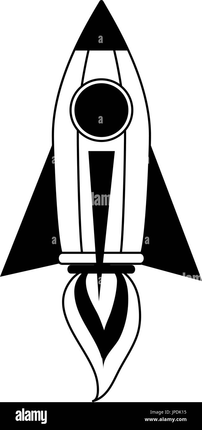 rocket flying icon image Stock Vector Image & Art - Alamy