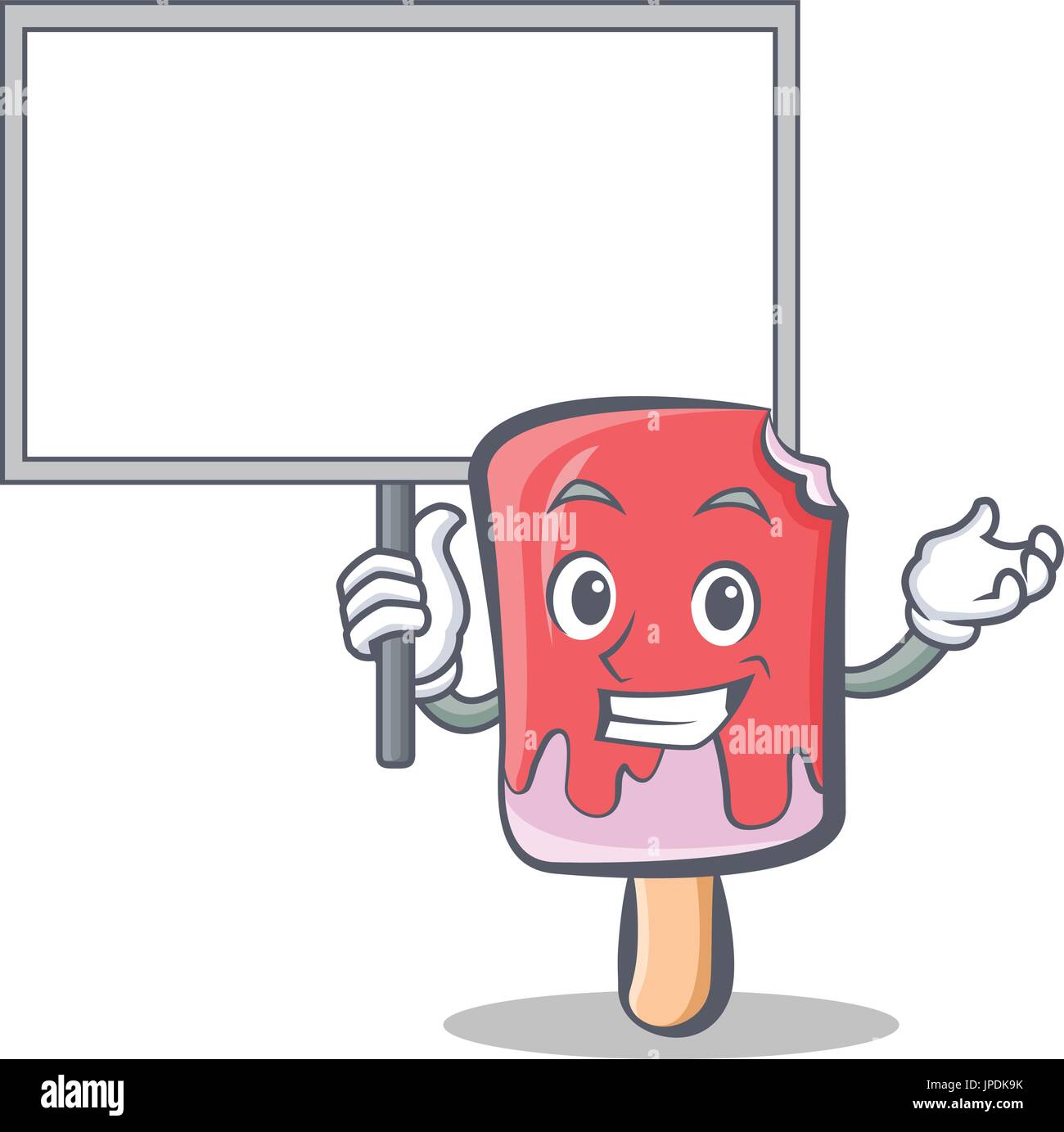 Bring board ice cream character cartoon Stock Vector Image & Art - Alamy