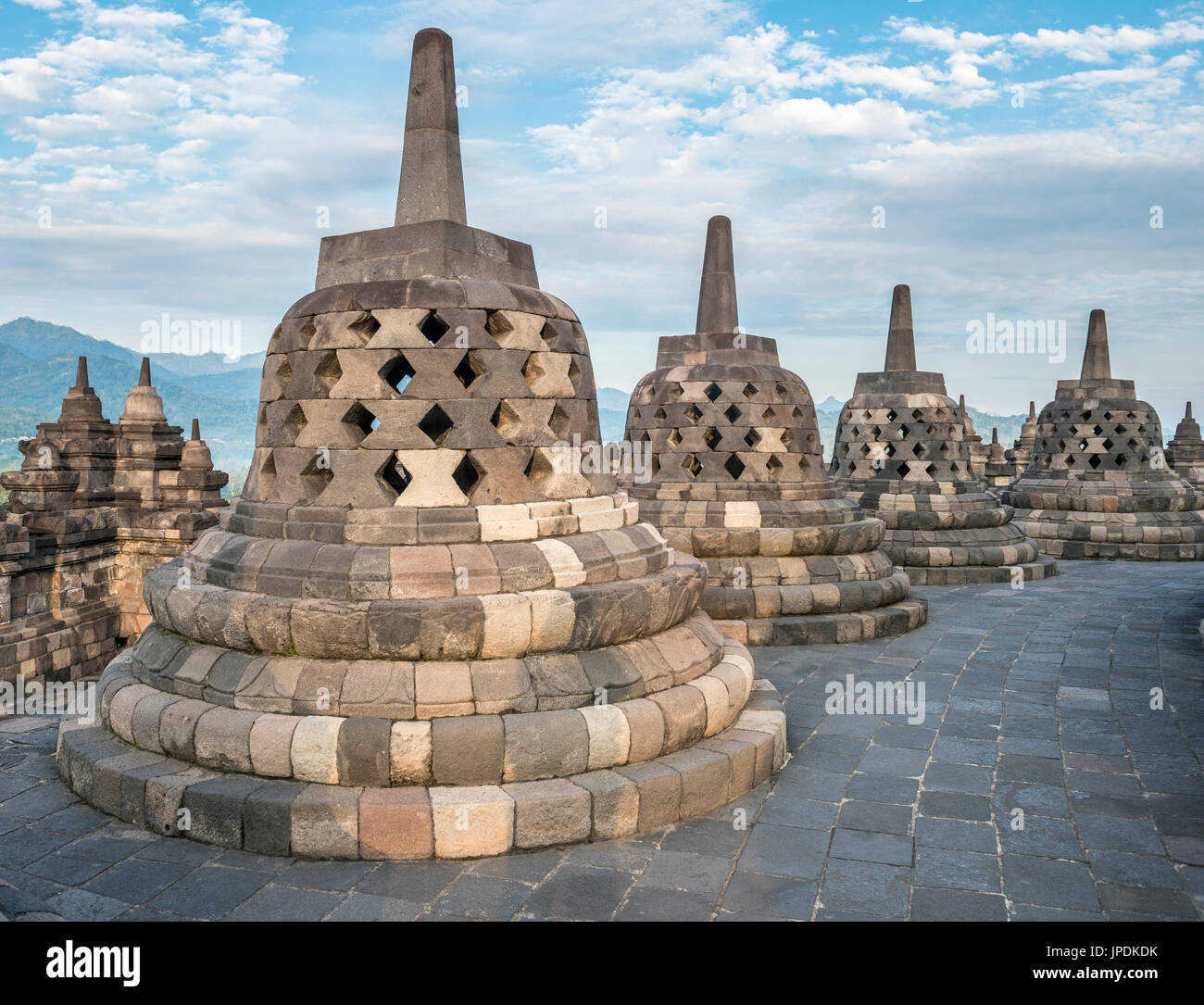 Borobudur borobodur buddhist temple hi-res stock photography and images ...