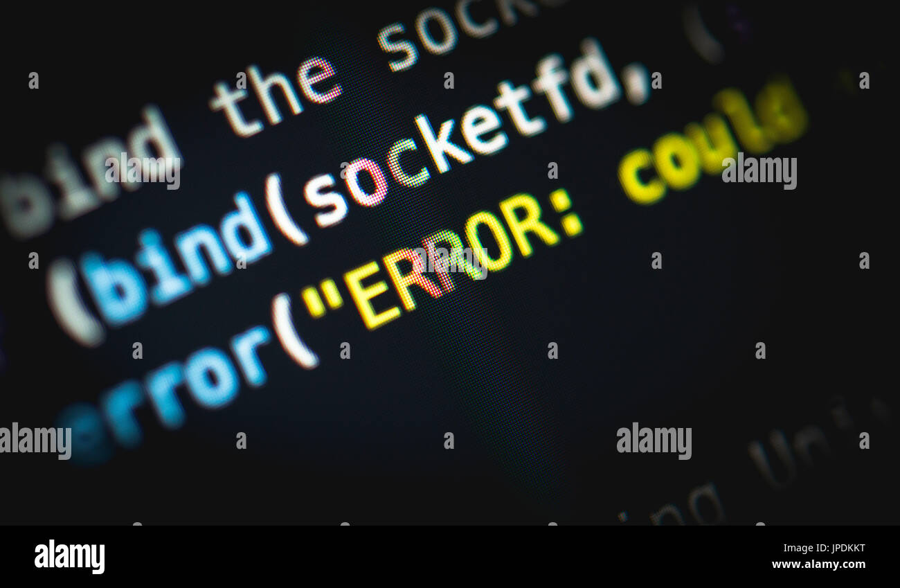 Error Bug Syntax Source Code Code Programming Language C Program Informatics Programming