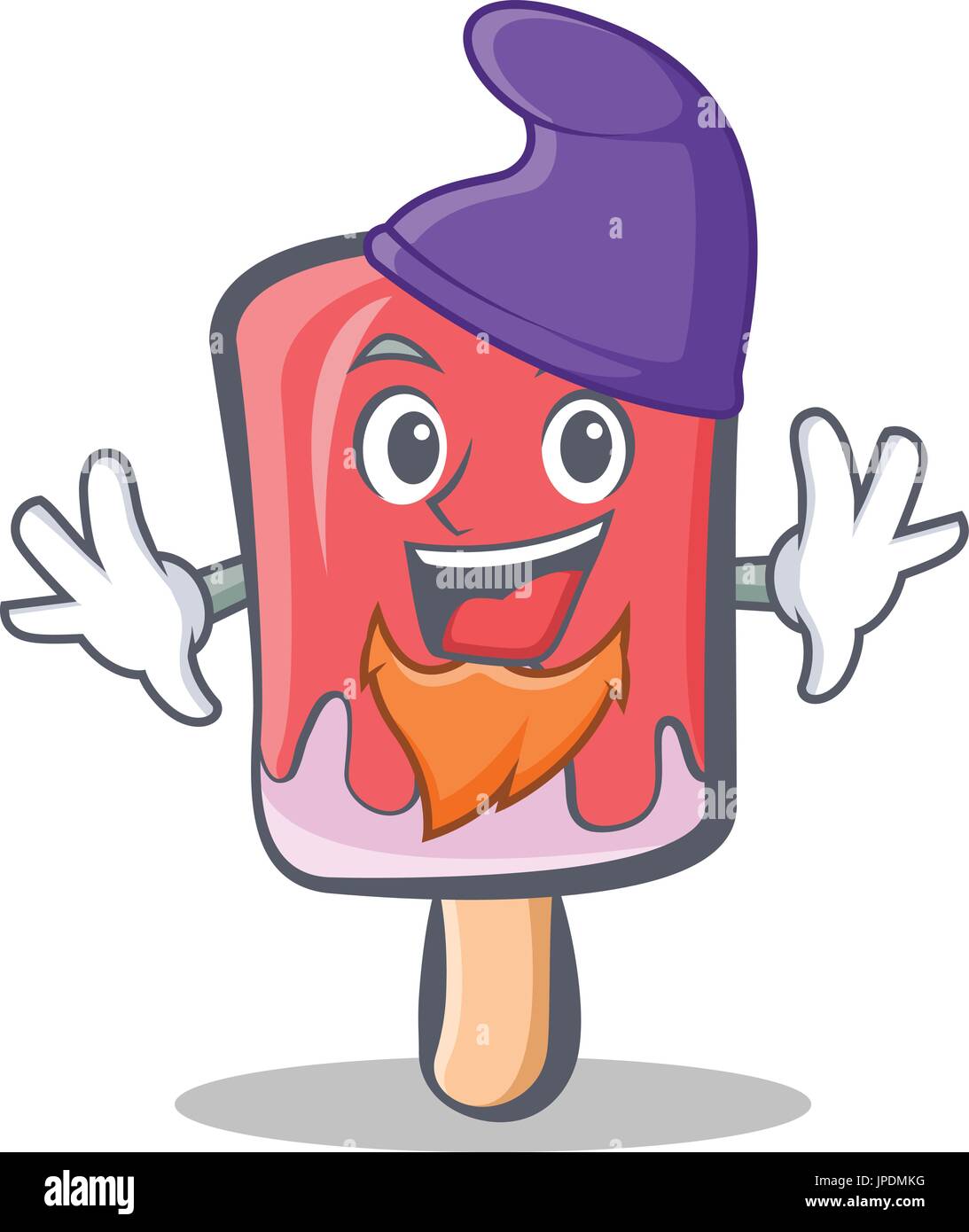 Elf ice cream character cartoon Stock Vector Image & Art - Alamy