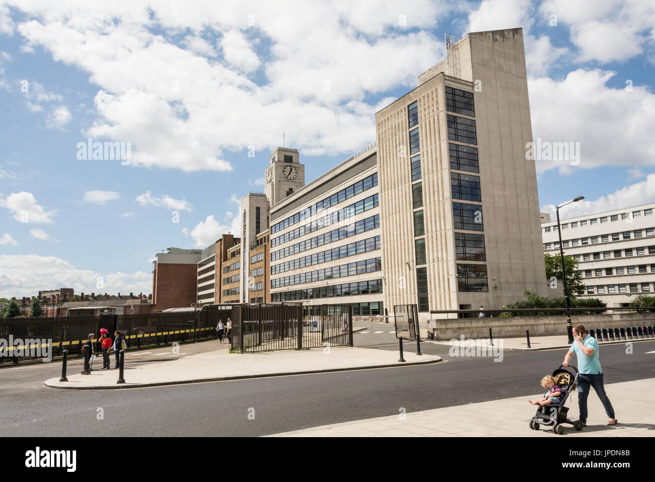 A National Express coach outside Victoria Coach Station in London SE1 ...