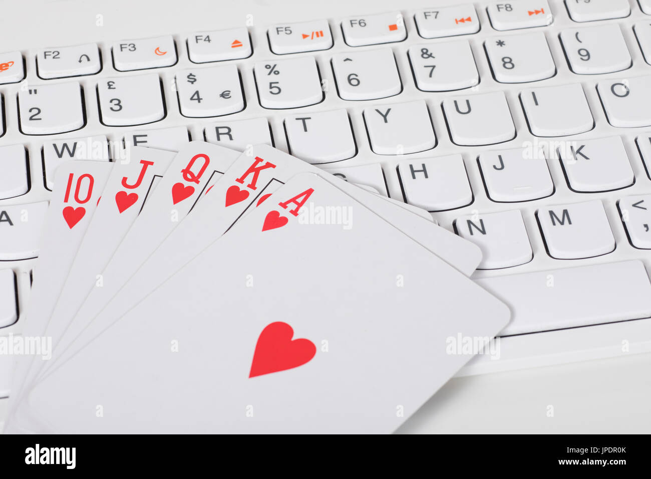 Computer playing cards hi-res stock photography and images - Alamy
