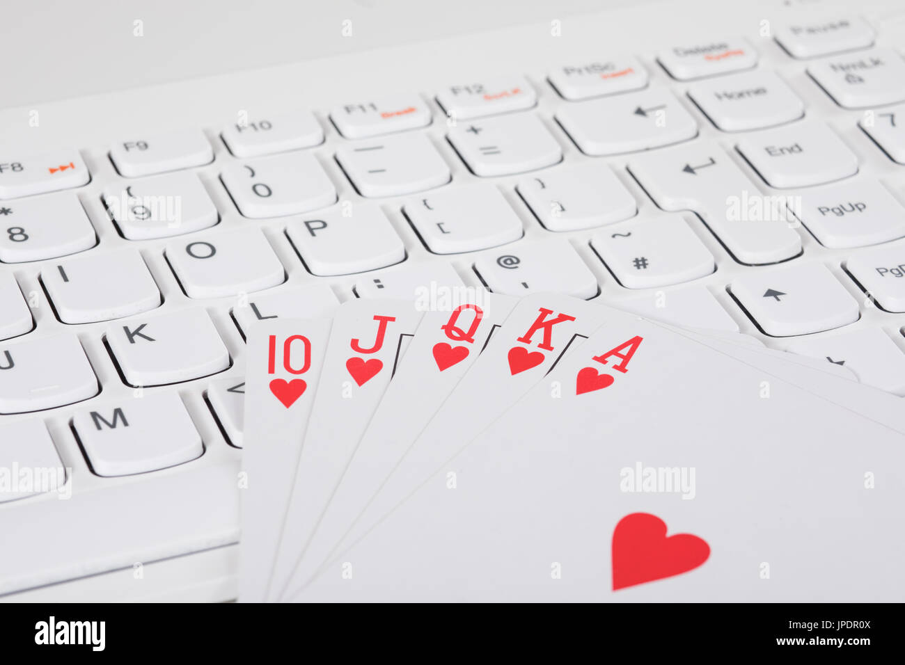 Computer playing cards hi-res stock photography and images - Alamy