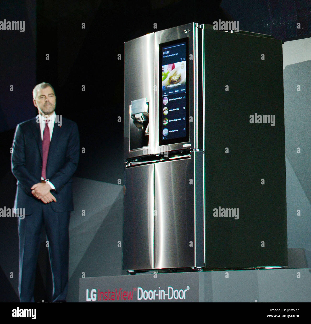 South Korea's LG Electronics Inc. unveils its Smart InstaView ...