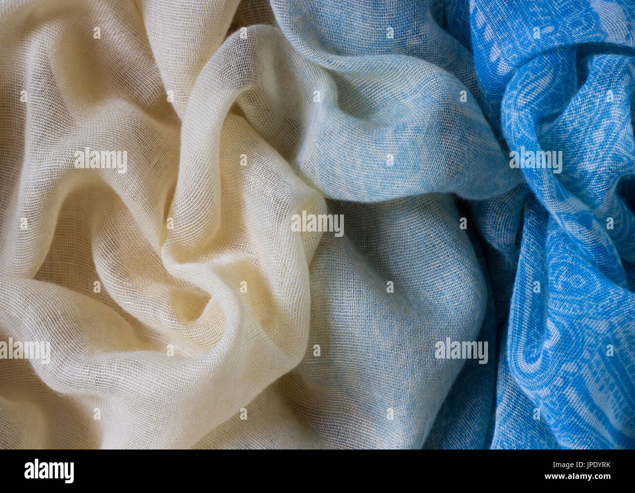 Cyan Fabric Texture High Resolution Stock Photography and Images - Alamy