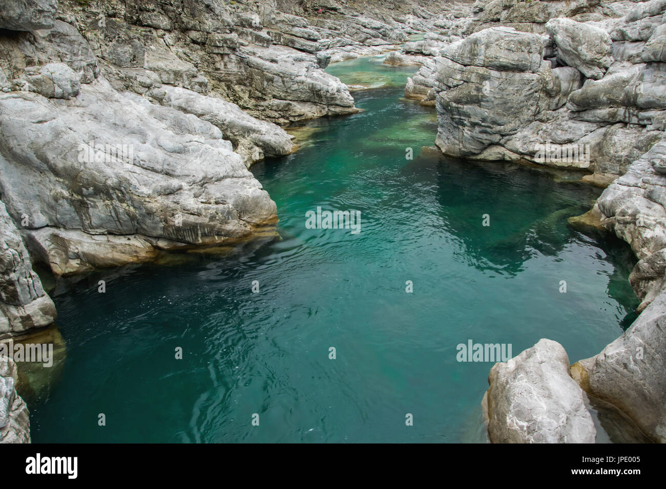 "Blue eye" in the river Stock Photo - Alamy