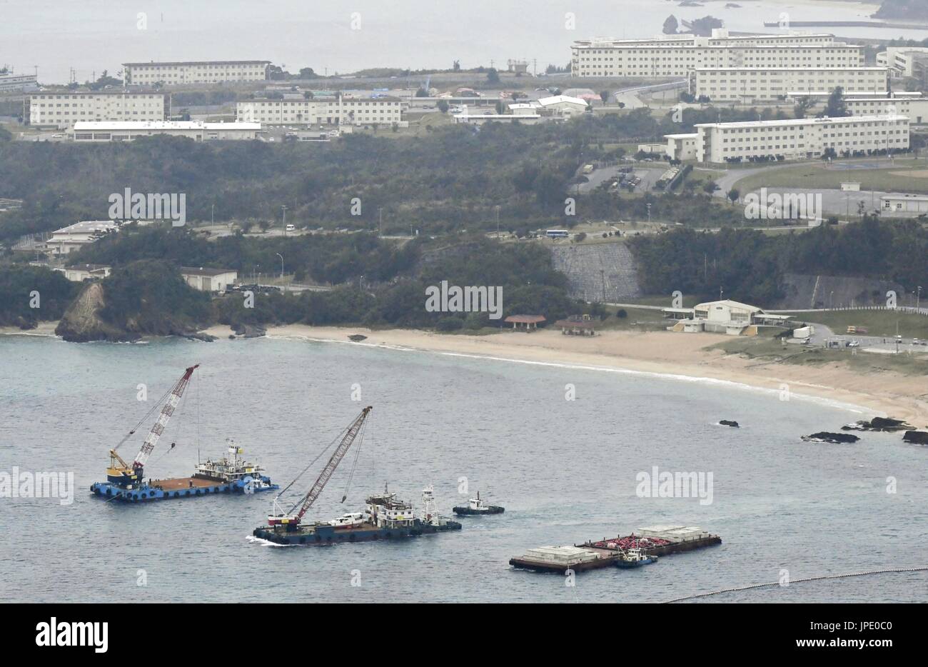 Offshore construction work to build a replacement facility for a U.S ...