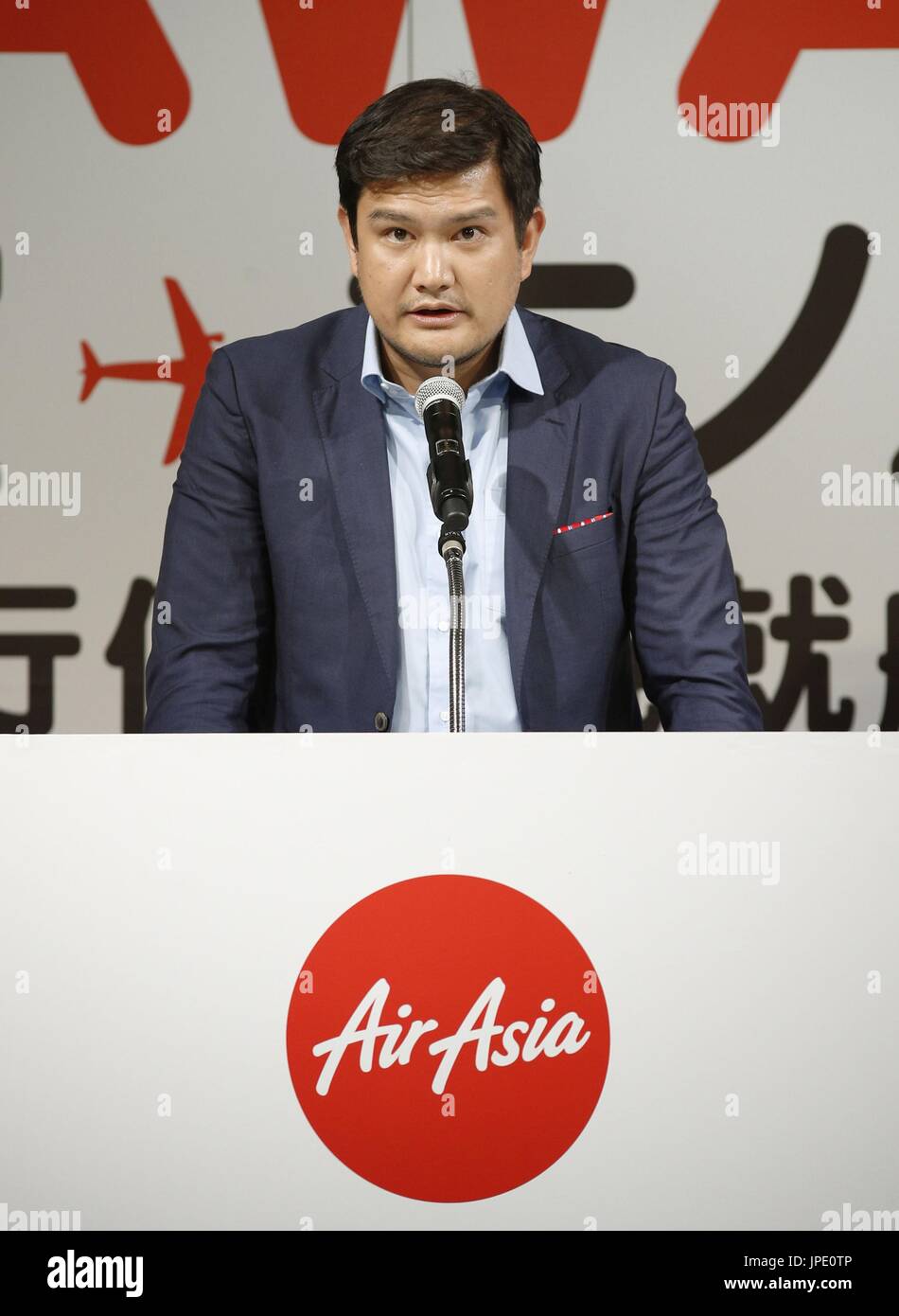 AirAsia X CEO Benyamin Ismail announces during a press conference in ...