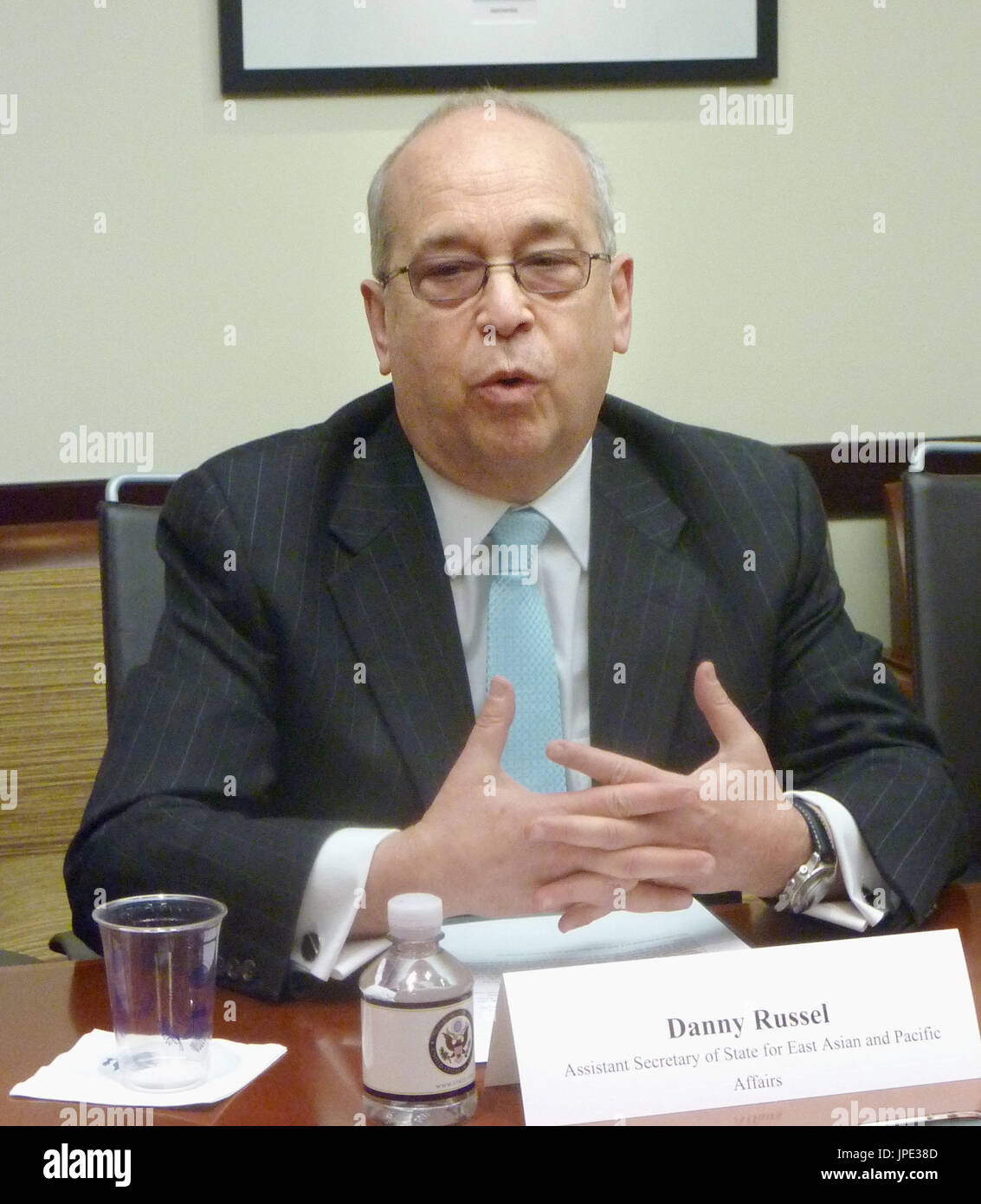Daniel Russel, assistant secretary of state for East Asian and Pacific ...