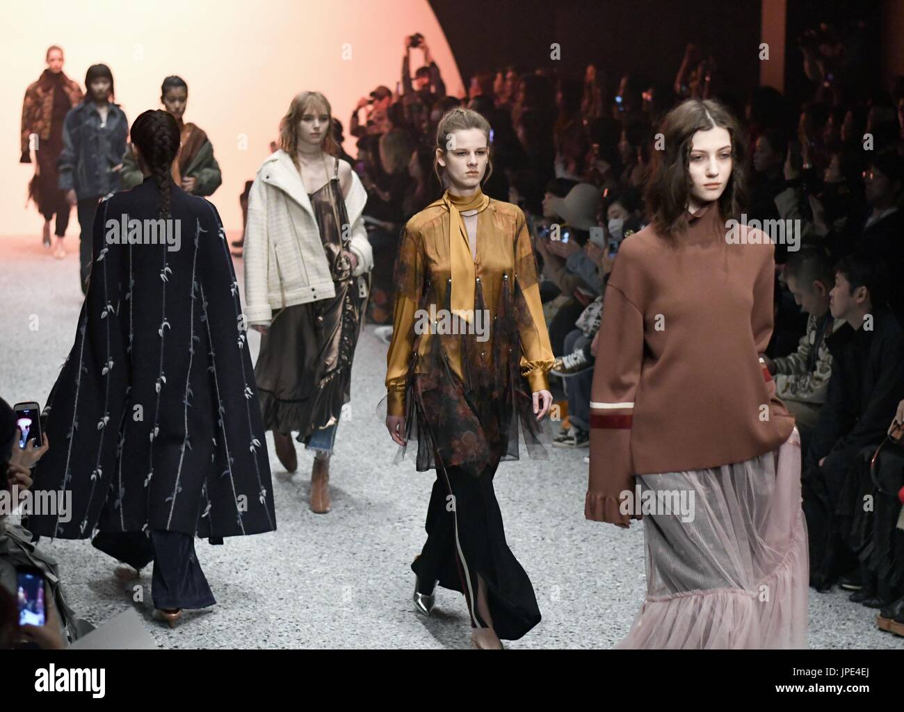 The "5-knot" brand clothes are introduced in Tokyo at the start of the ...