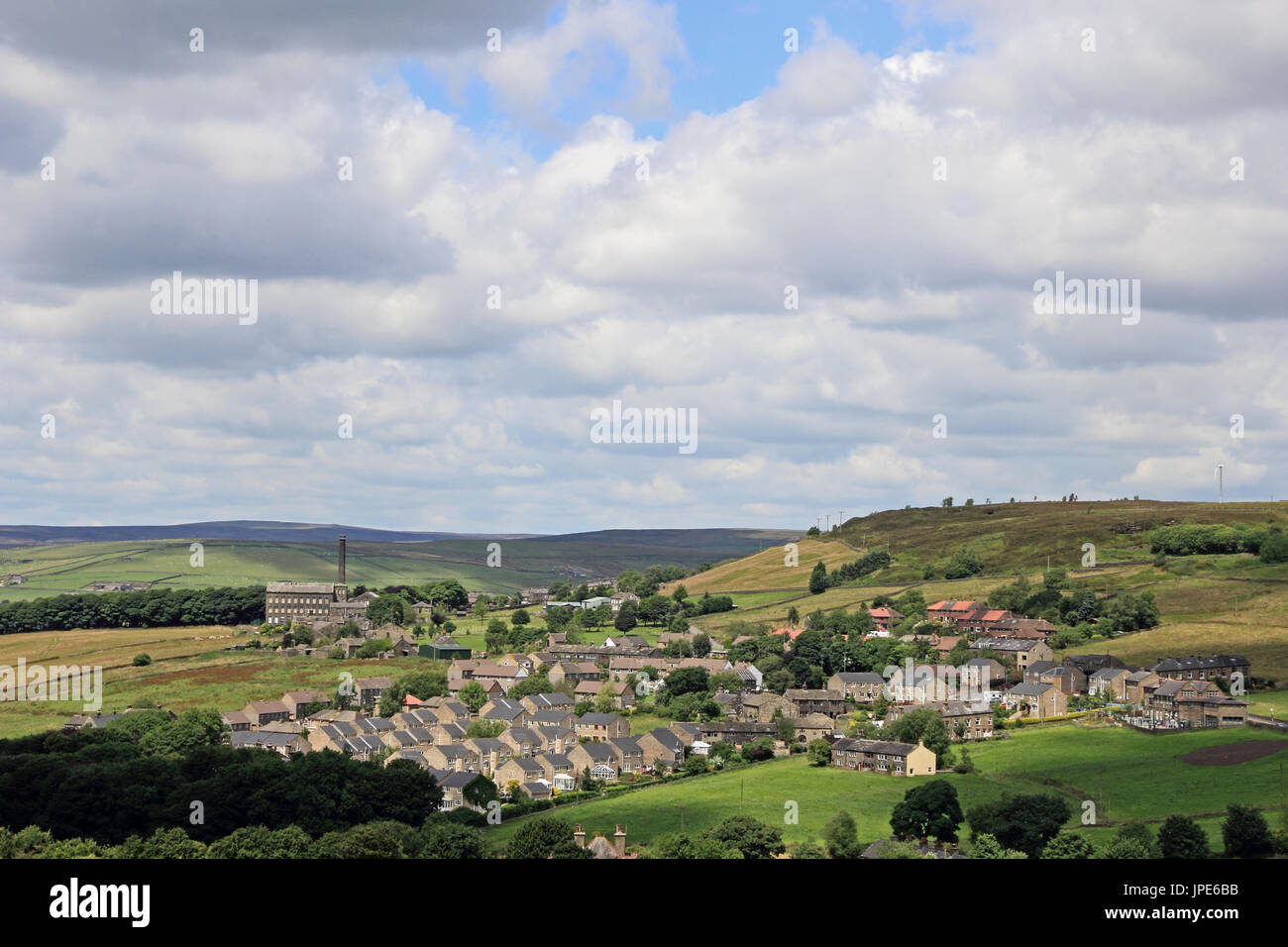 Old town hebden bridge hi-res stock photography and images - Alamy
