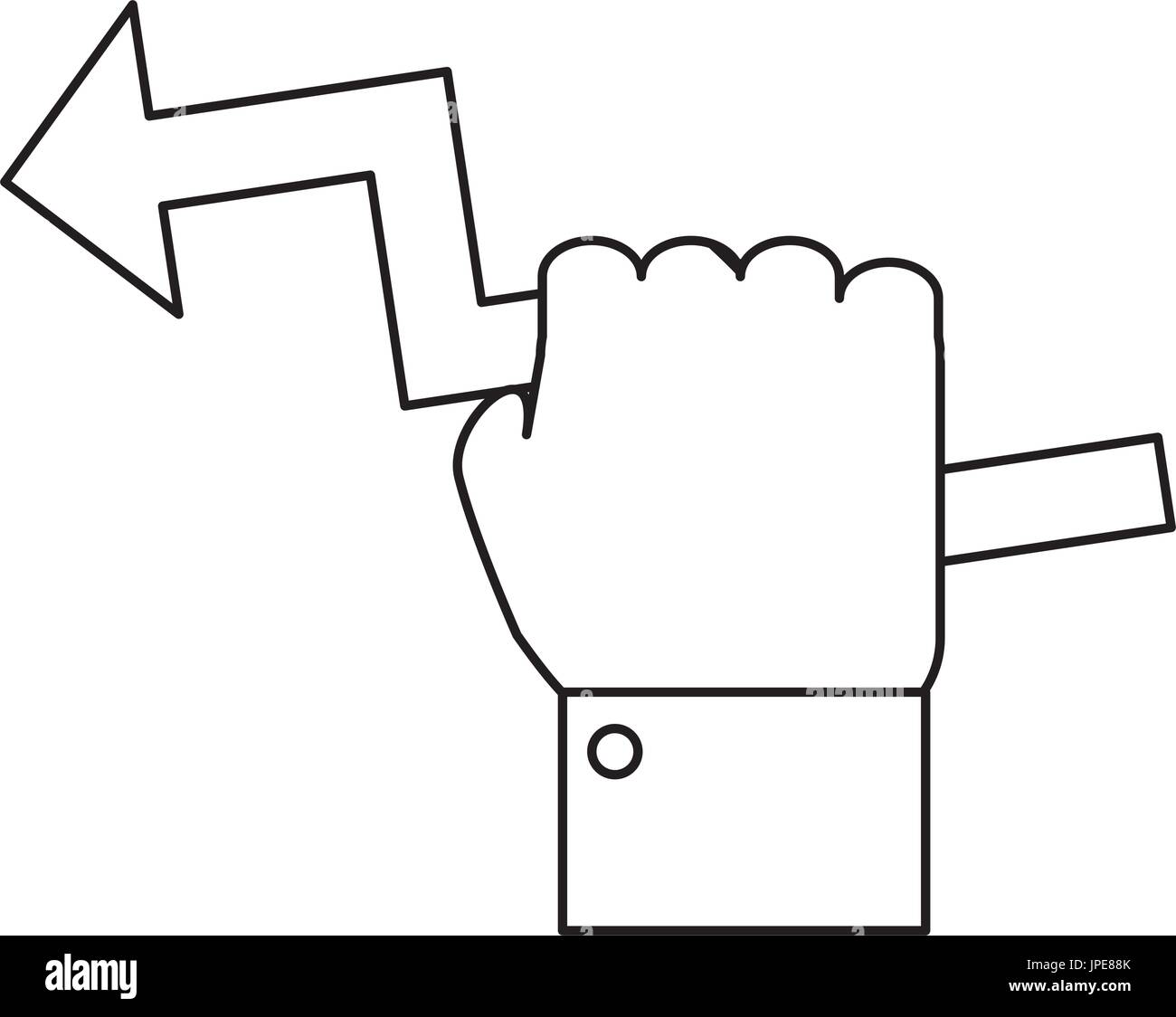 Arrow pointer symbol Stock Vector Image & Art - Alamy