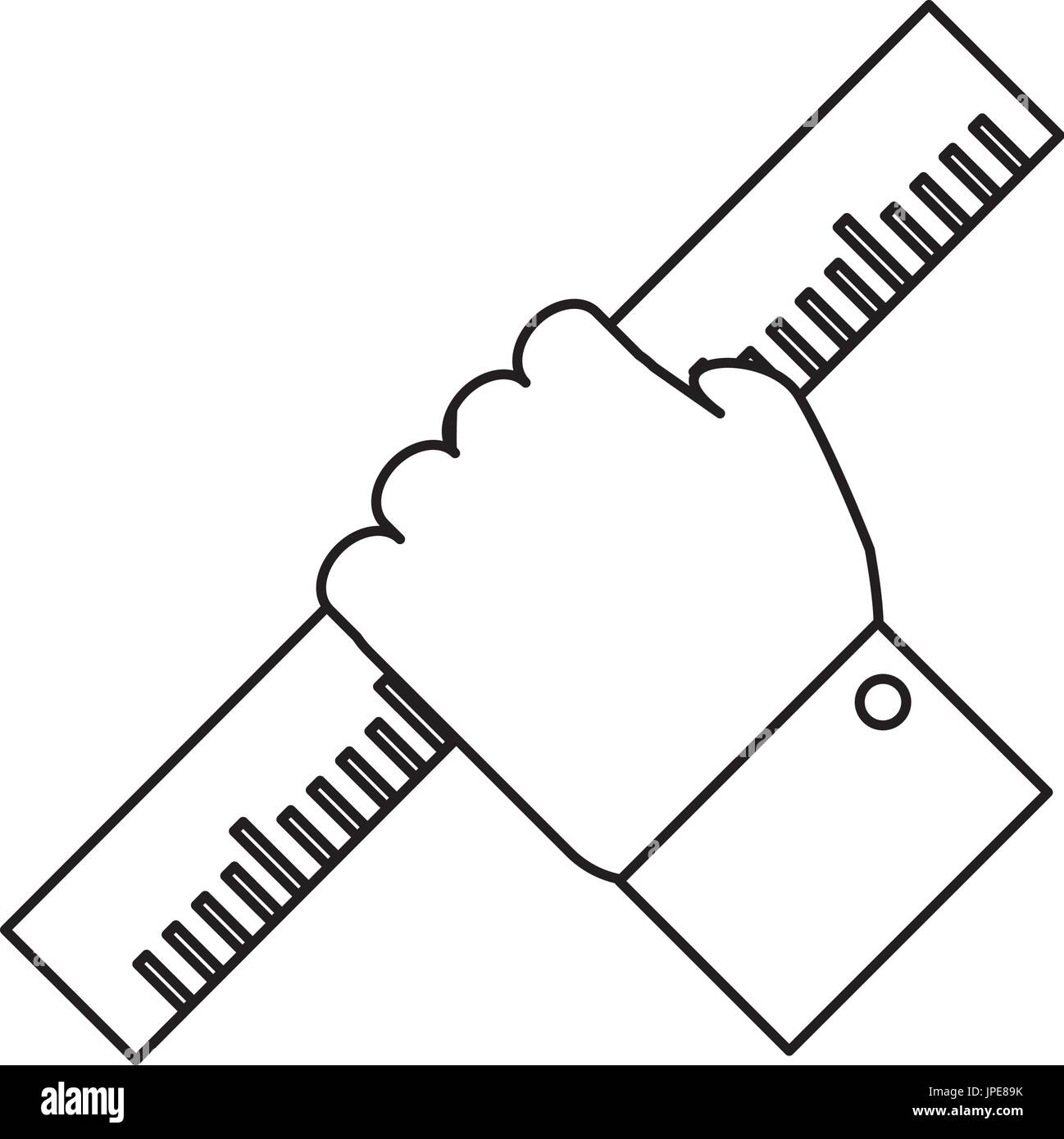 Ruler tool isolated Stock Vector Image & Art - Alamy