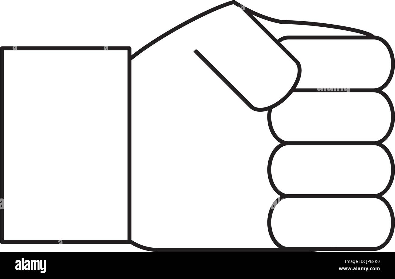 Human hand symbol Stock Vector Image & Art - Alamy
