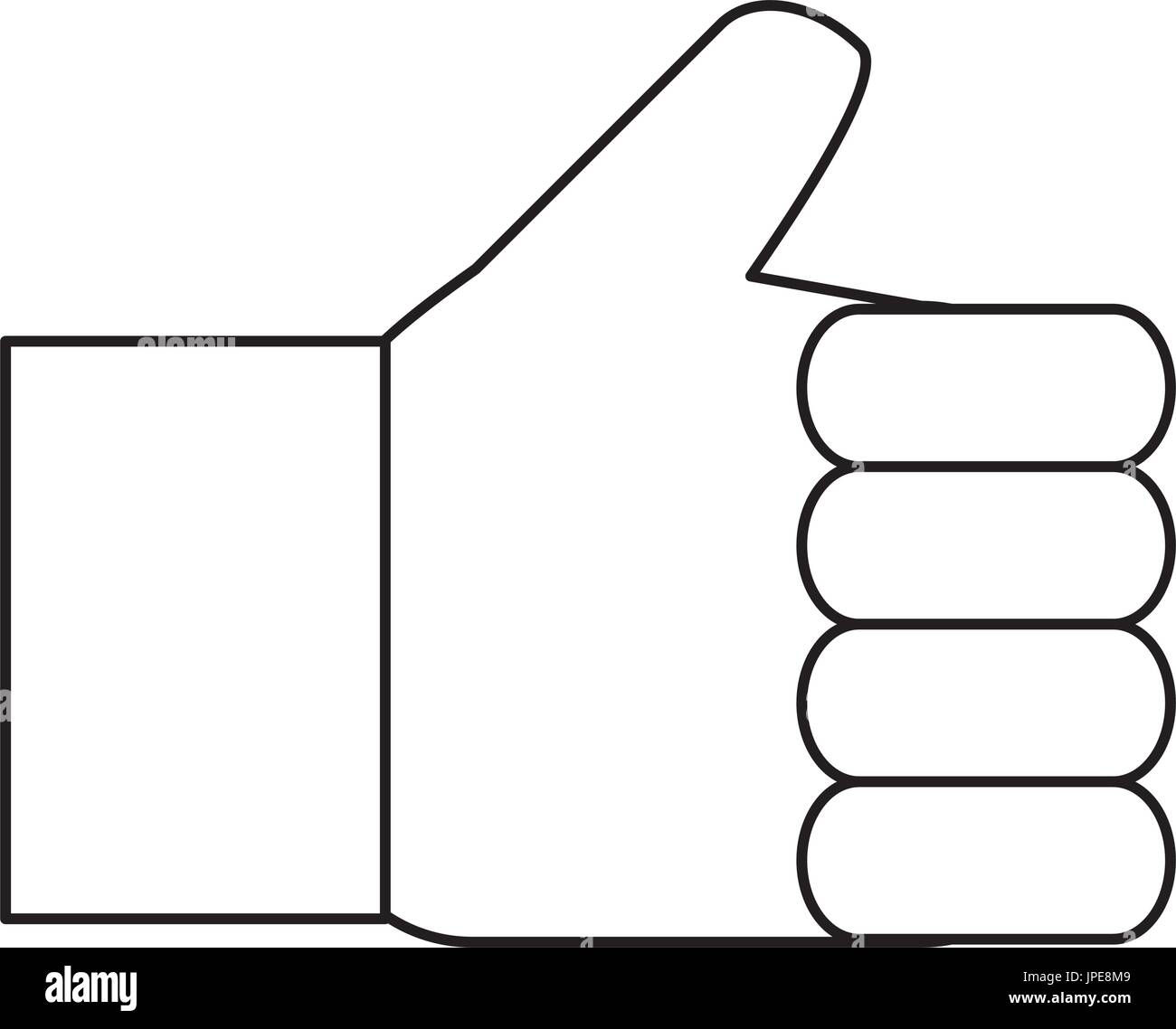 Human hand symbol Stock Vector Image & Art - Alamy