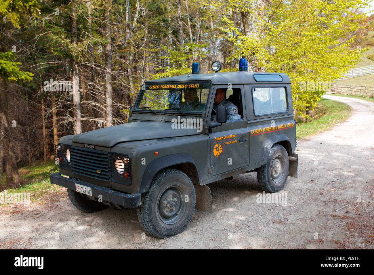 Europe, Italy,Tuscan Emilian Apennines. Forest Rangers Stock Photo - Alamy