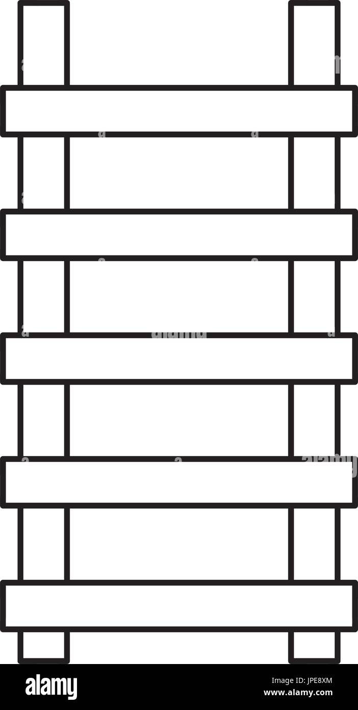 Ladder clipart Black and White Stock Photos & Images - Alamy