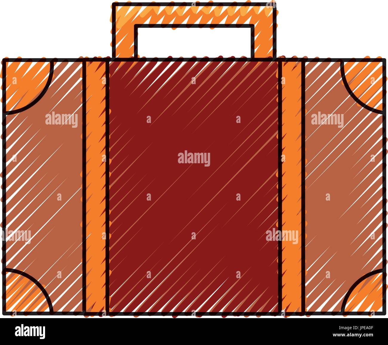 Travel suitcase symbol Stock Vector Image & Art - Alamy