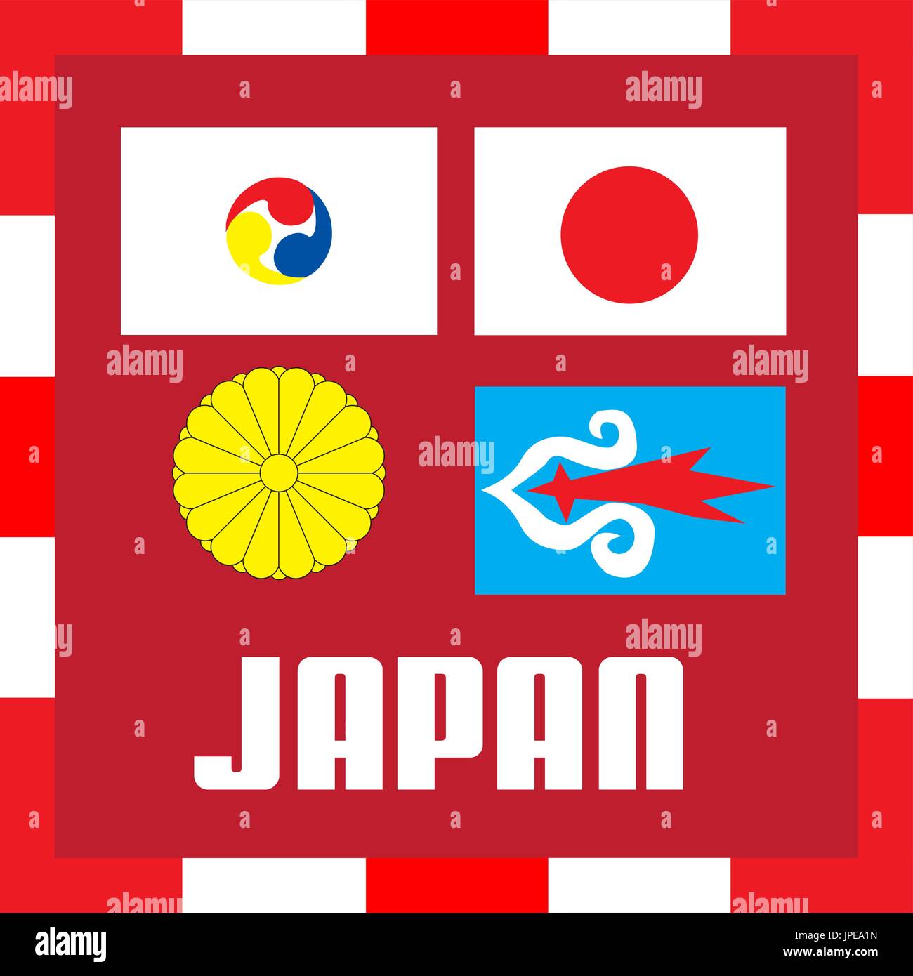 Official prefecture symbol hi-res stock photography and images - Alamy