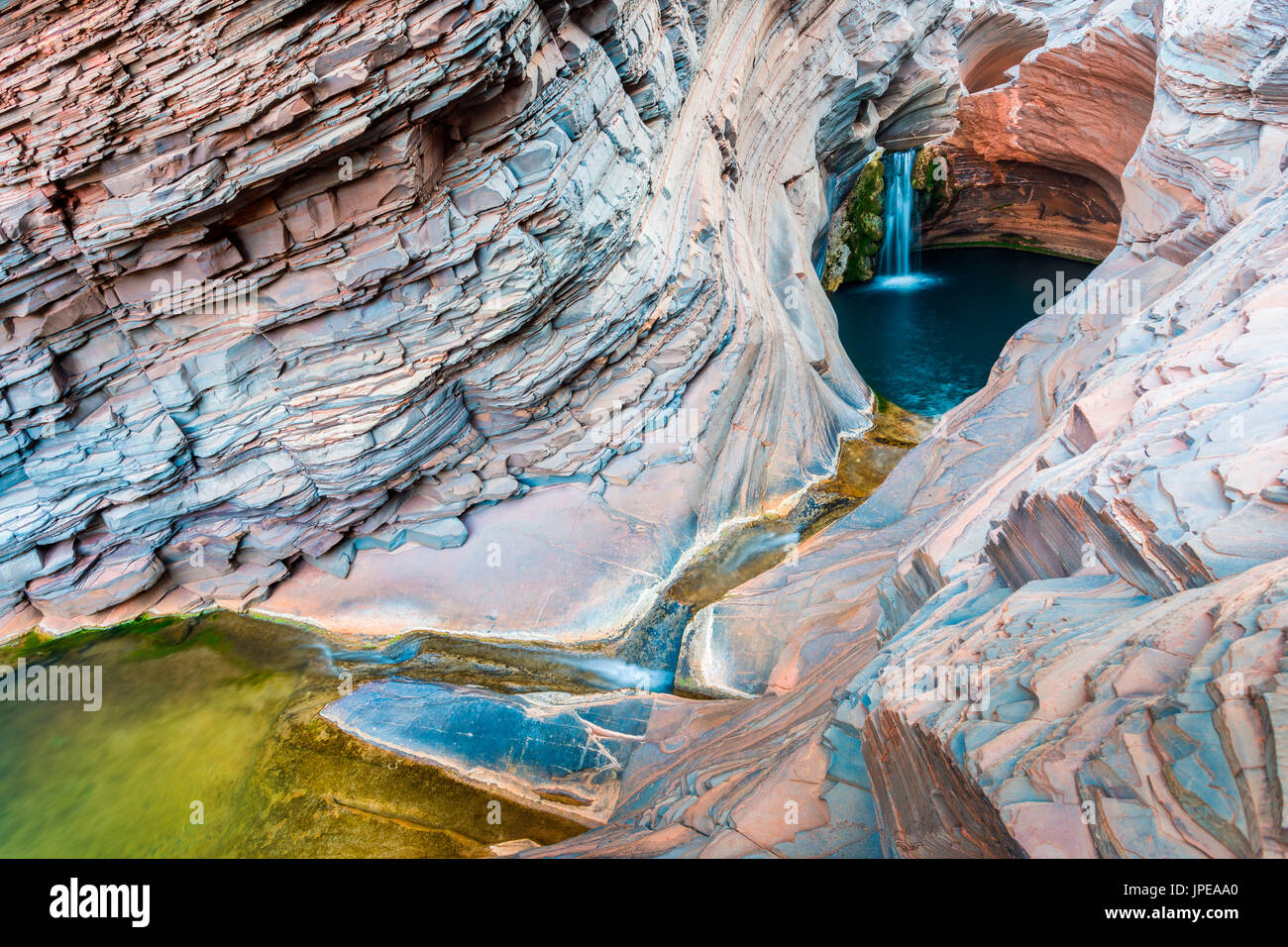 Hamersley Gorge, Spa Pool, Karijini National Park, North West, Western ...