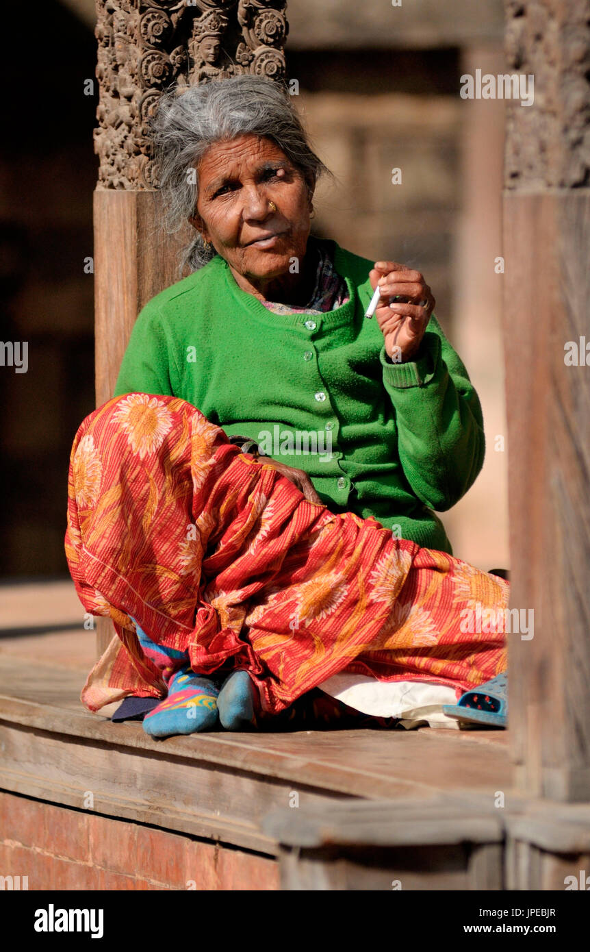 Nepali woman hi-res stock photography and images - Alamy