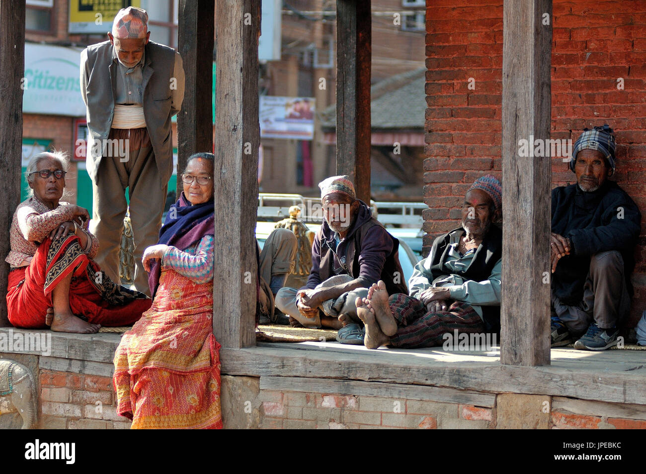 People of Nepal Stock Photo - Alamy