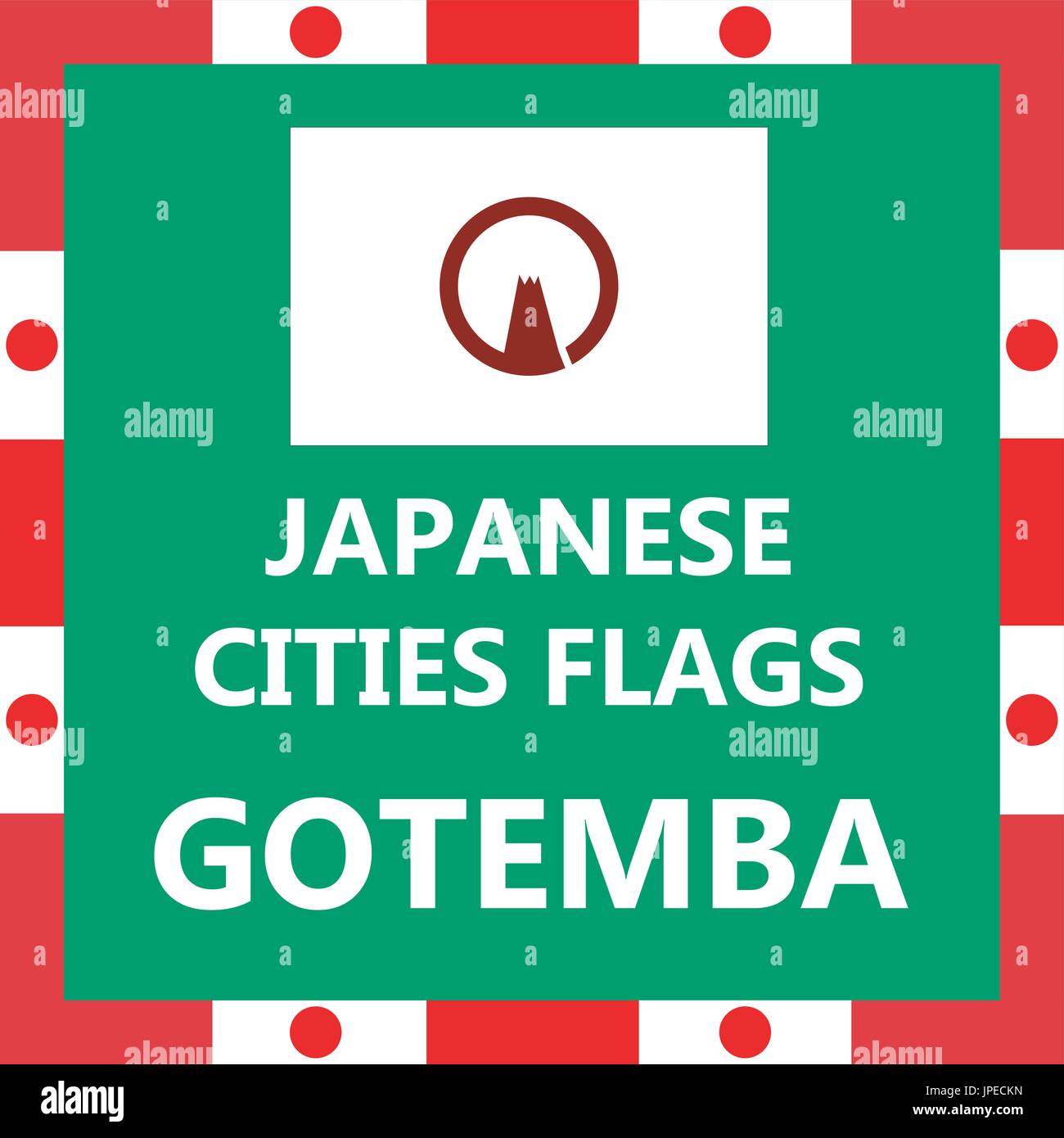 Gotemba emblem vector hi-res stock photography and images - Alamy